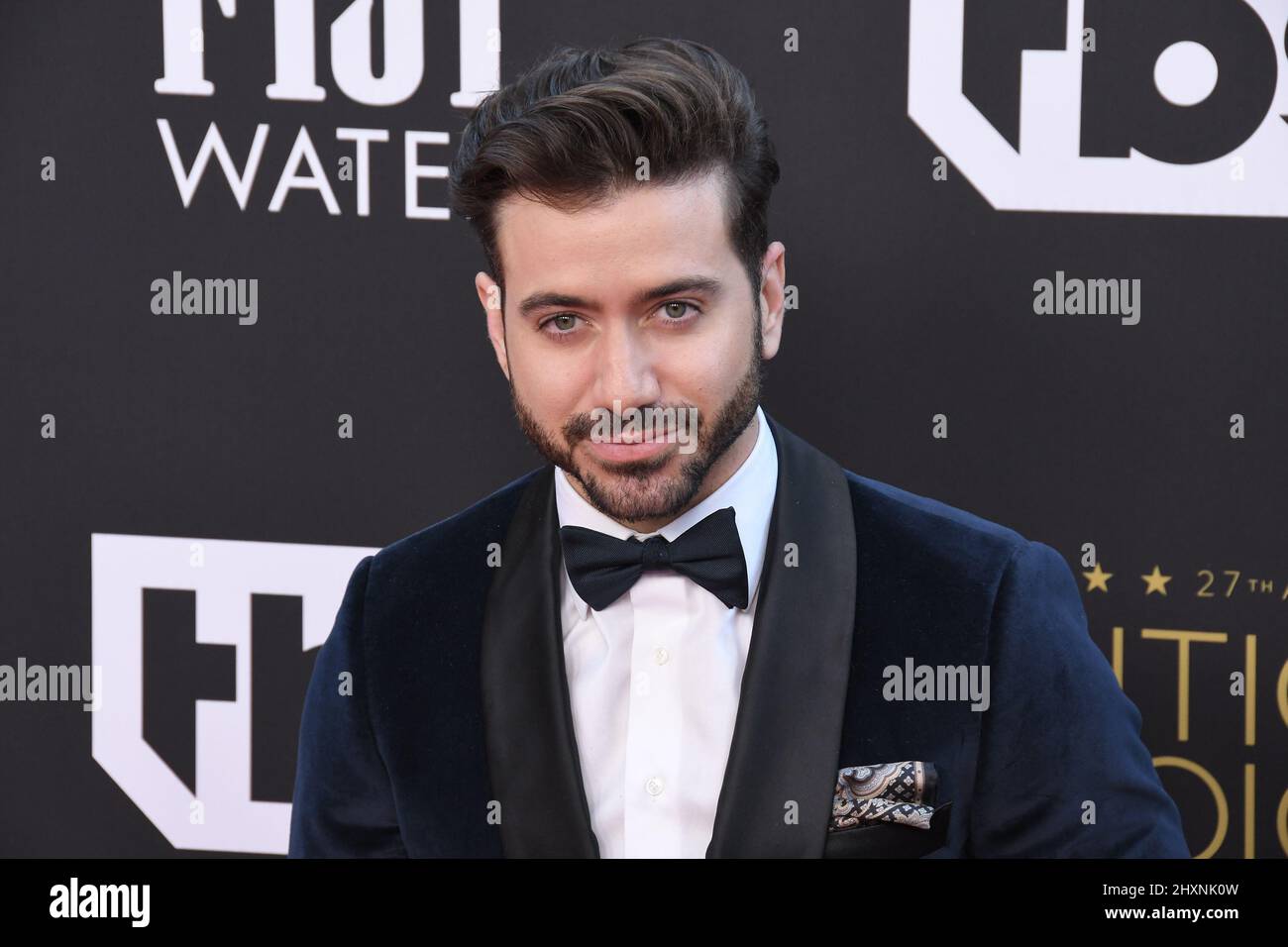 Los Angeles, USA. 13th Mar, 2022. Alex Costa arrives at the 27th Annual ...