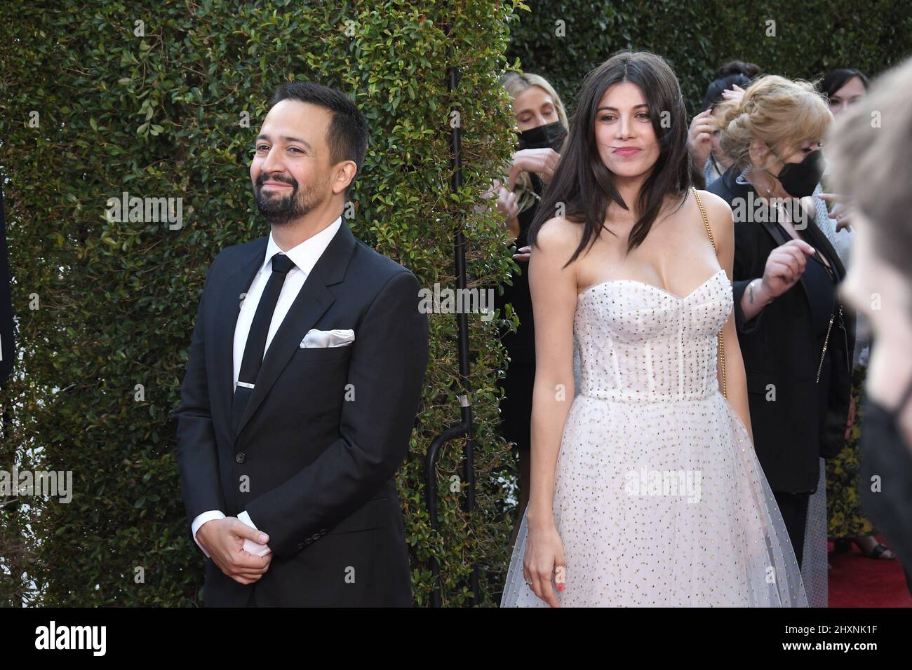Los Angeles, USA. 13th Mar, 2022. Lin-Manuel Miranda and Lavinia ...