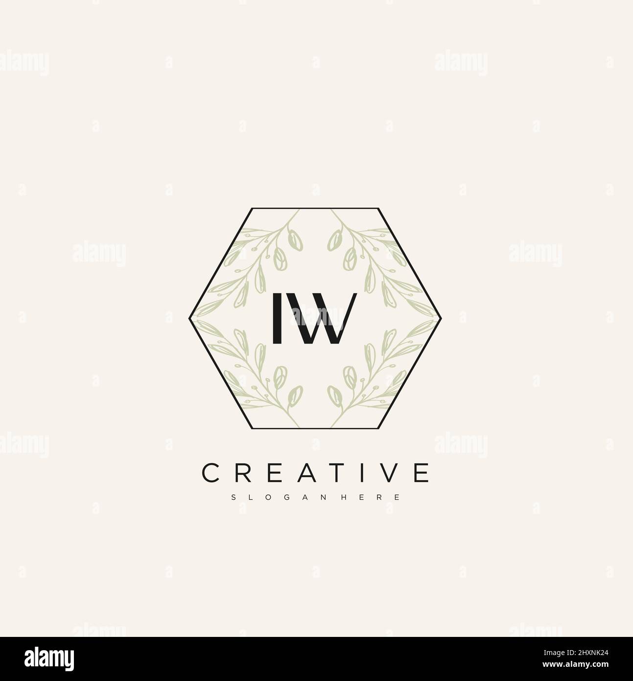 Iw template Stock Vector Images - Alamy