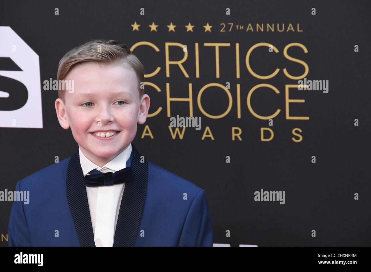 Los Angeles, CA, US, March 13, 2022, Jude Hill arrives at the 27th ...