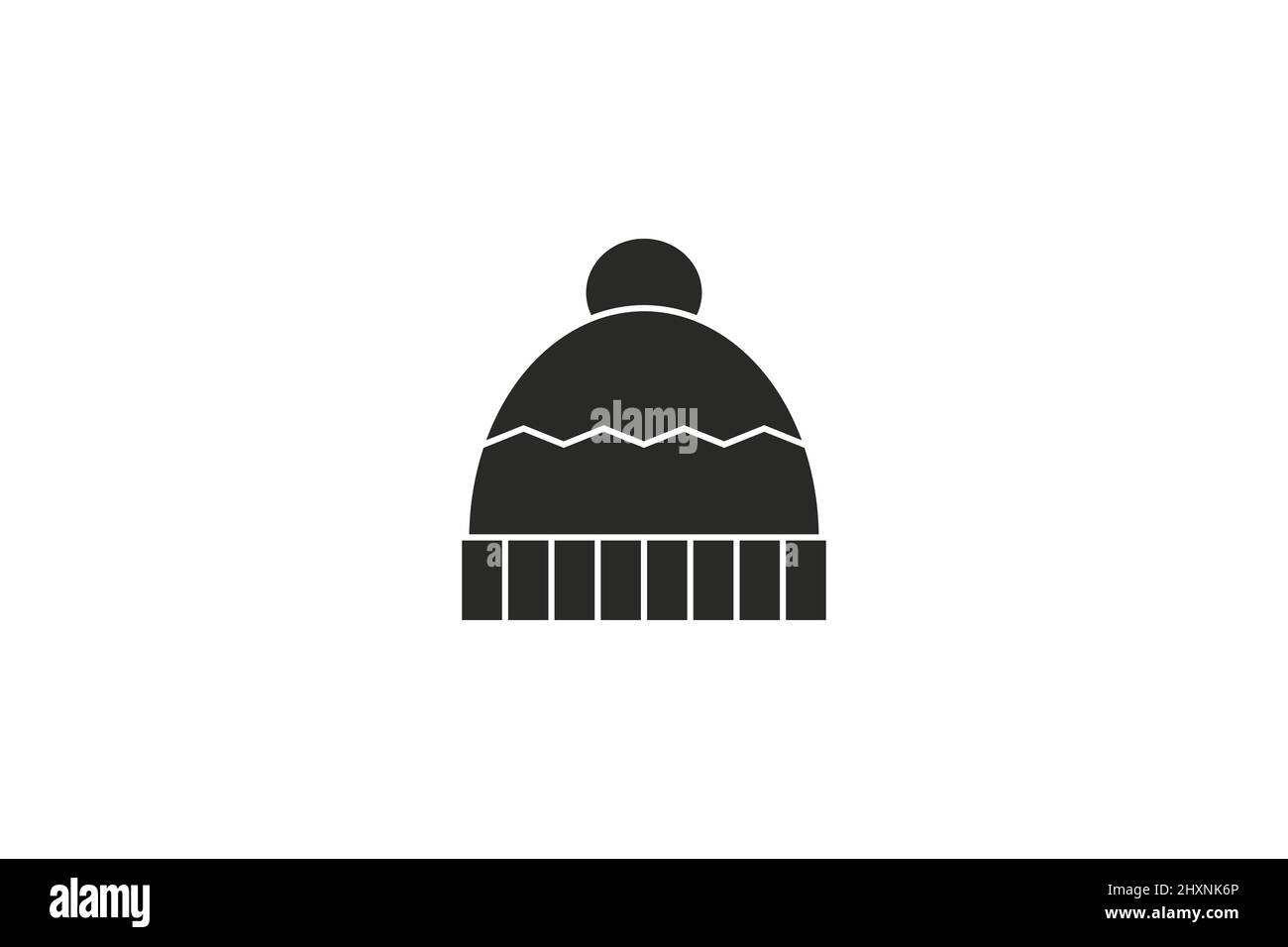 Winter hat icon. Vector illustration Stock Vector Image & Art - Alamy