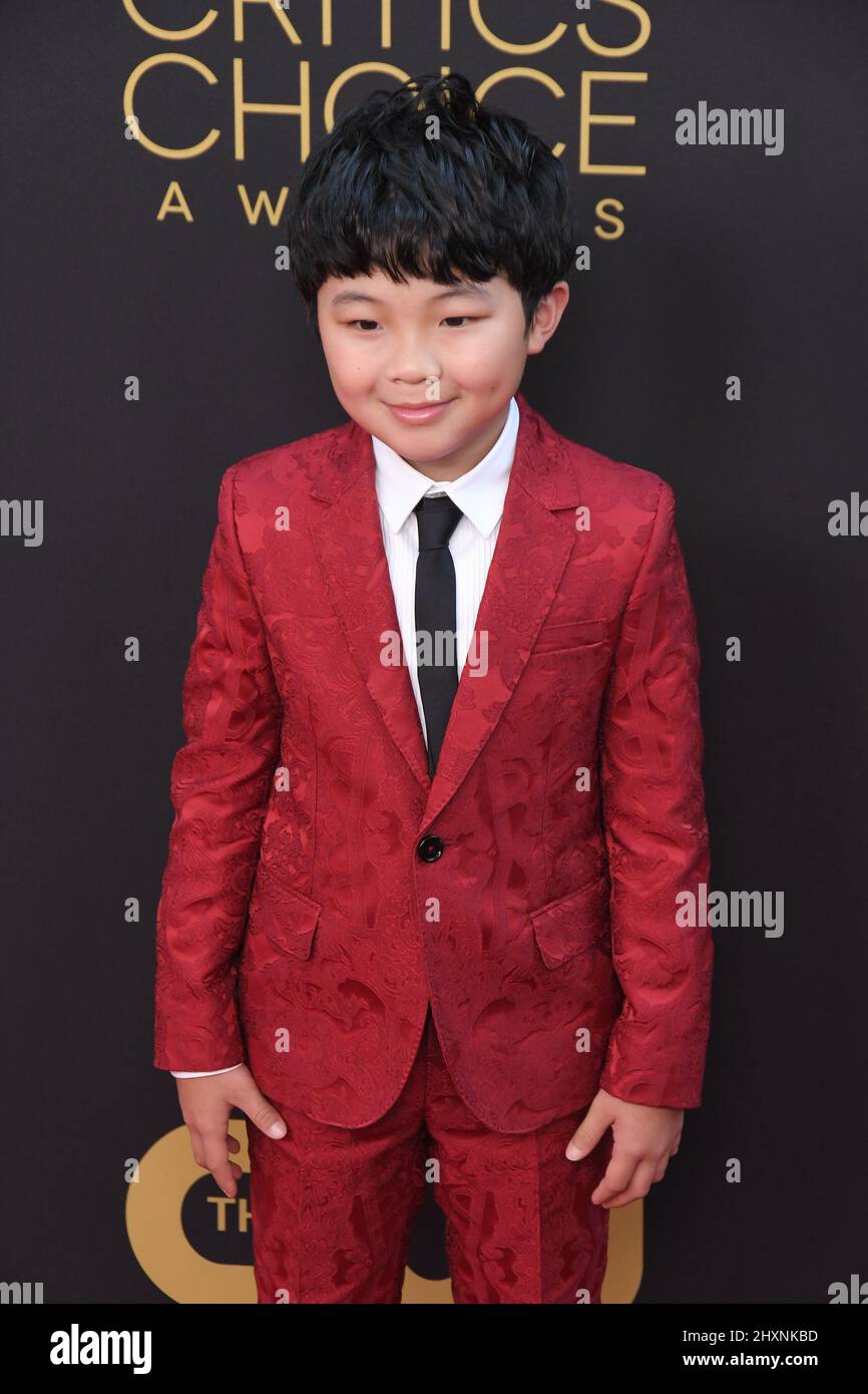 Los Angeles, CA, US, March 13, 2022, Alan Kim arrives at the 27th ...