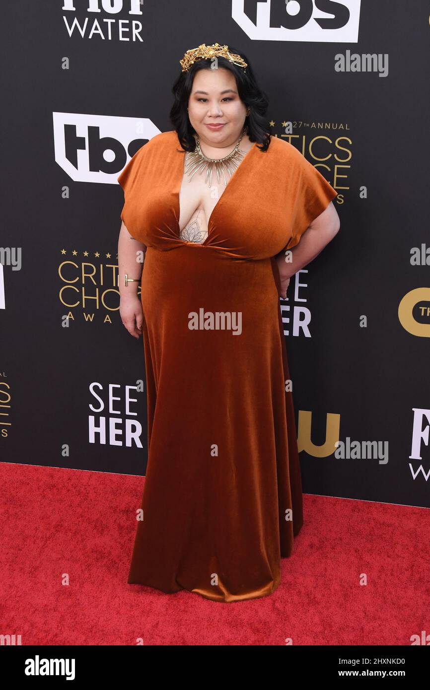Los Angeles, CA, US, March 13, 2022, Roxy Shih arrives at the 27th Annual Critics Choice Awards ...