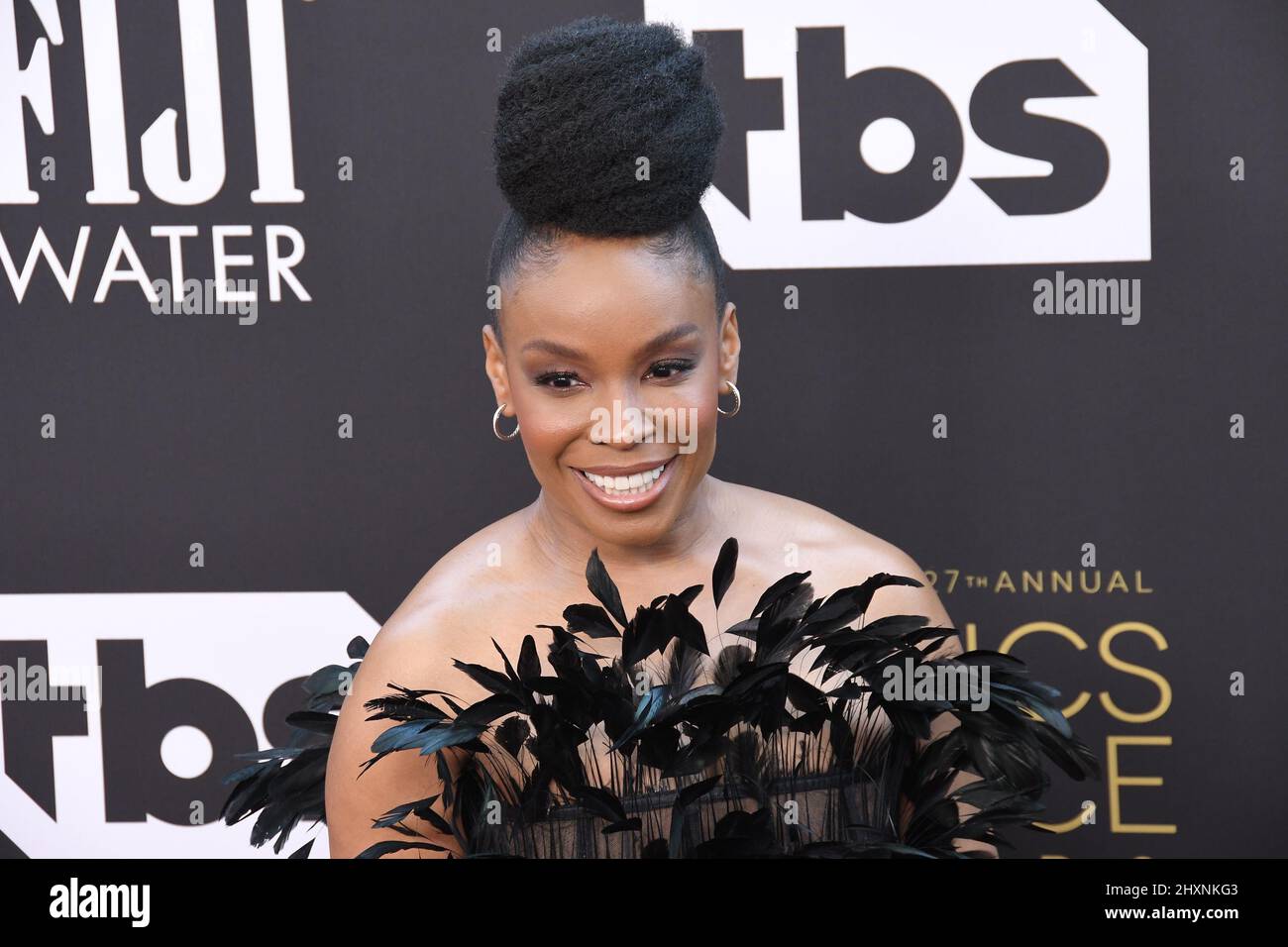 Los Angeles, CA, US, March 13, 2022, Amber Ruffin arrives at the 27th ...