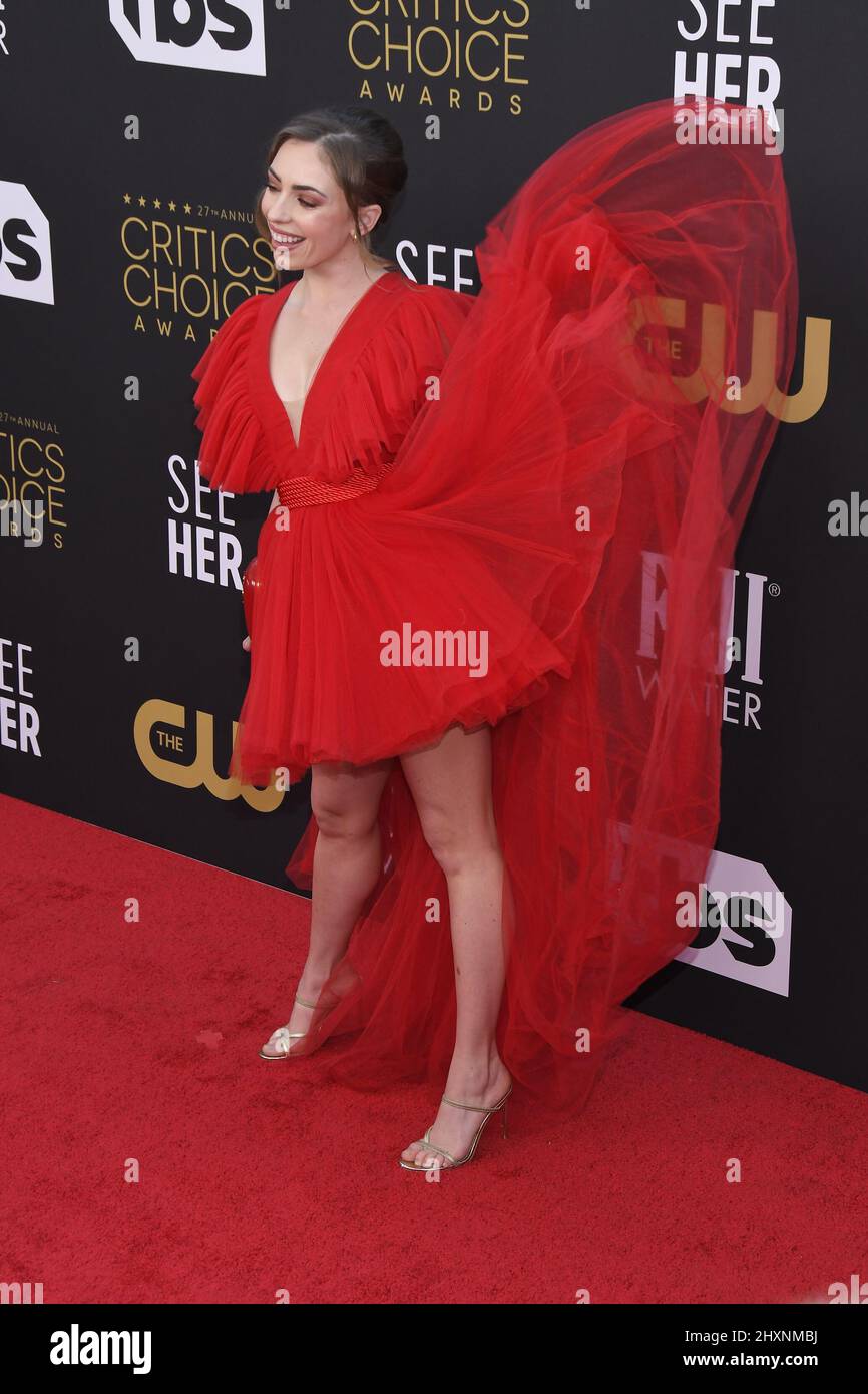 Los Angeles, USA. 13th Mar, 2022. Isabella Ward arrives at the 27th ...