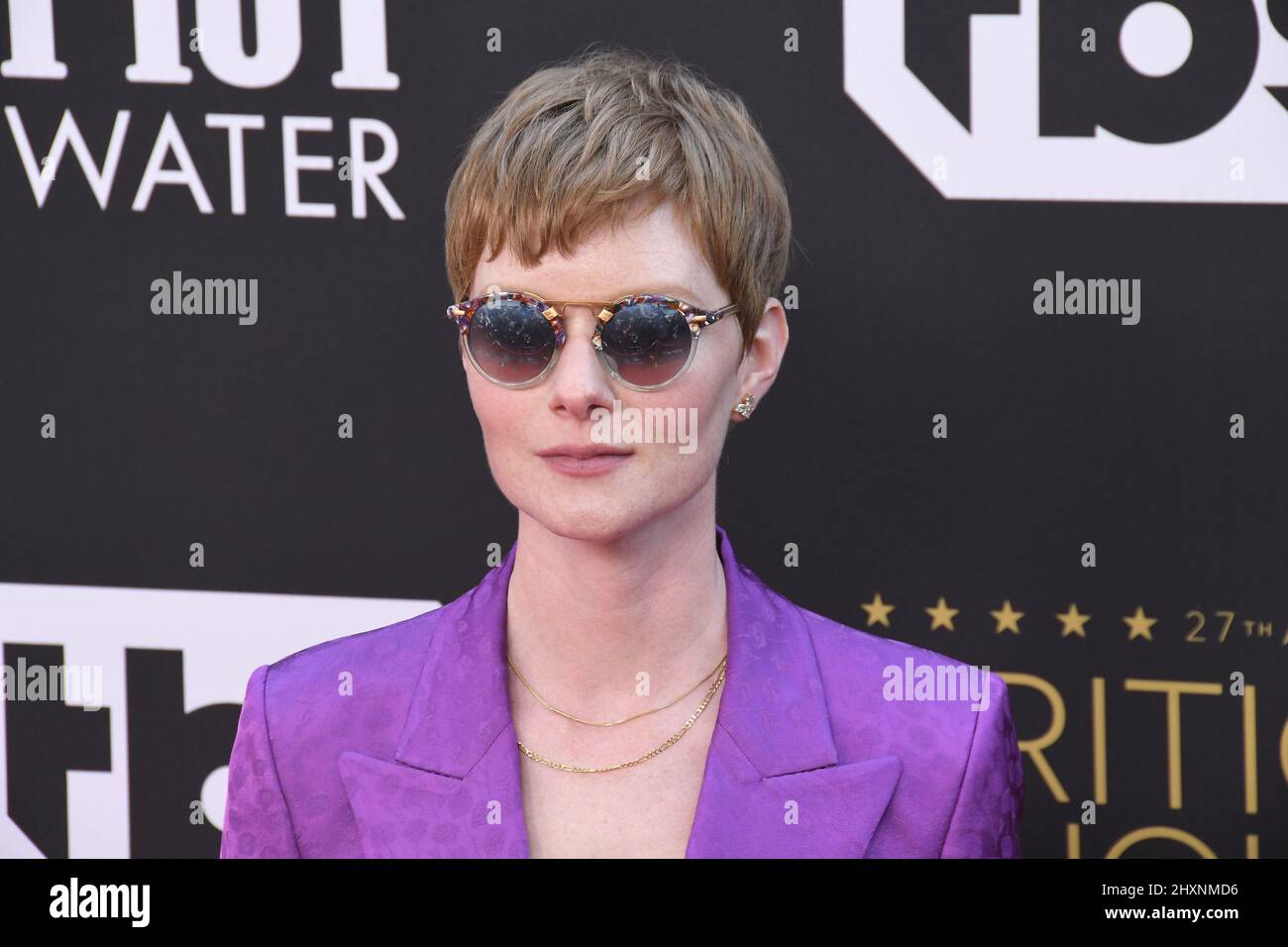 Los Angeles, USA. 13th Mar, 2022. Wrenn Schmidt arrives at the 27th ...