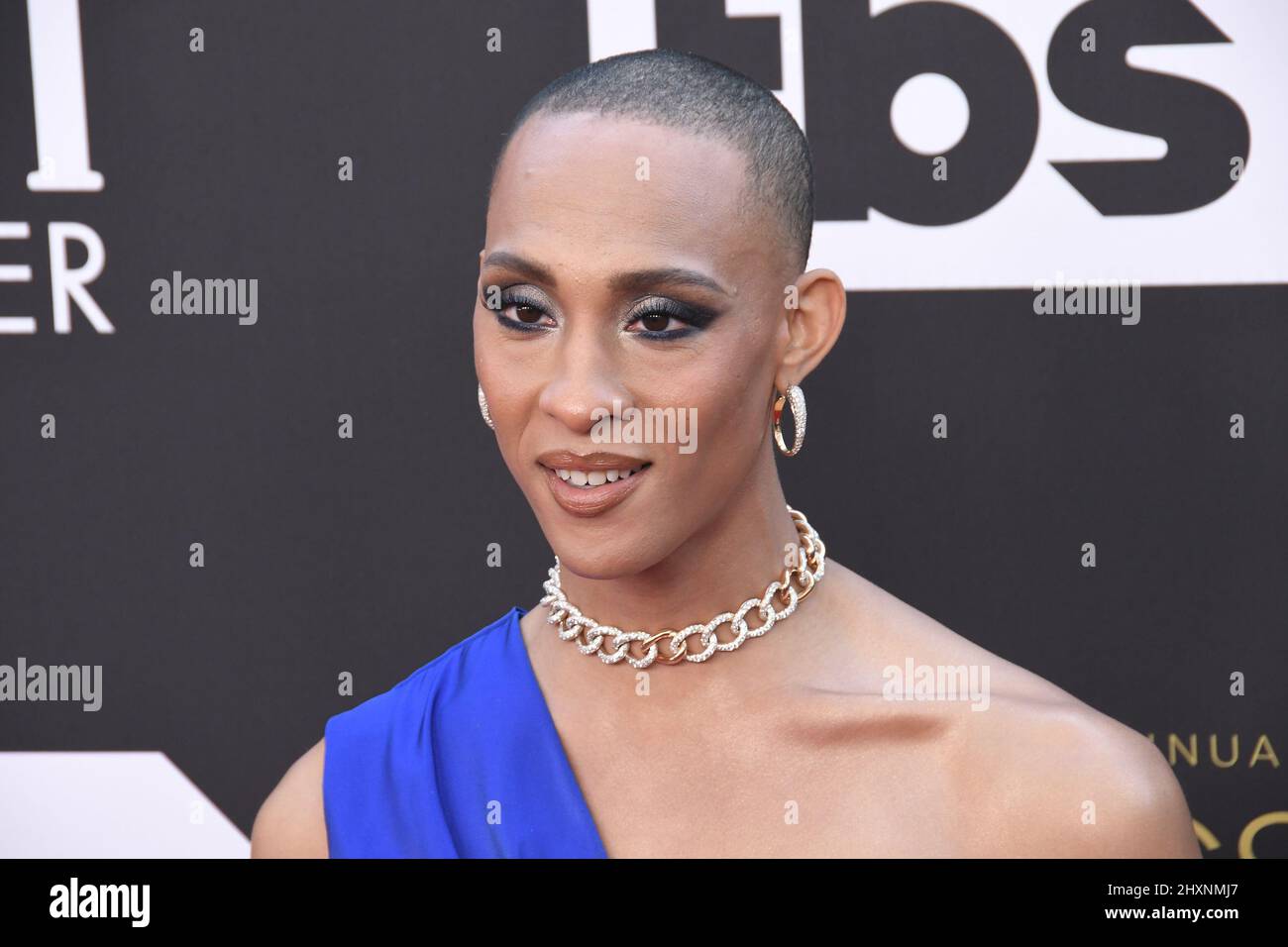 Los Angeles, USA. 13th Mar, 2022. Michaela Jaé Rodriguez arrives at the ...
