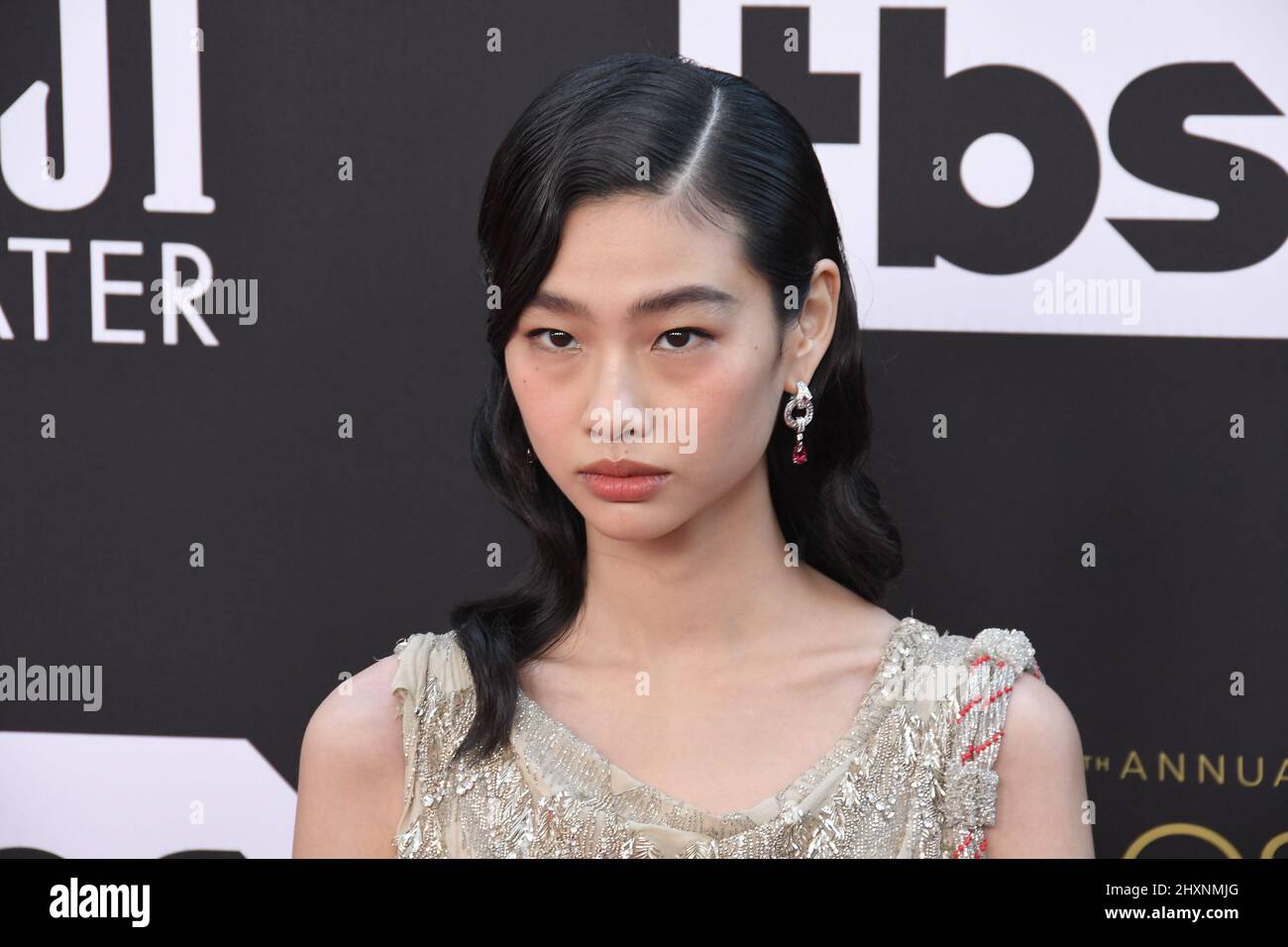 Los Angeles, USA. 13th Mar, 2022. HoYeon Jung arrives at the 27th ...