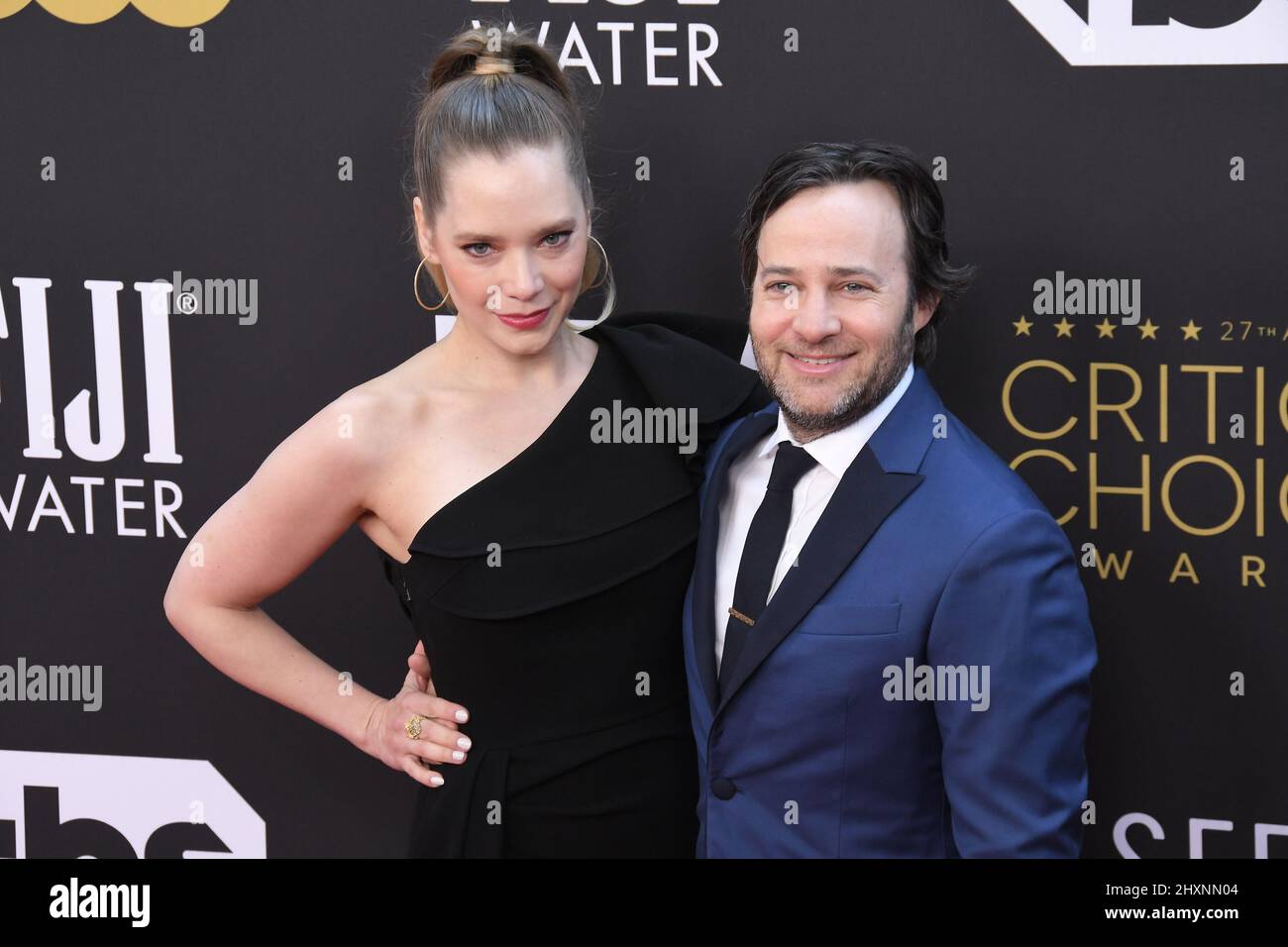 Los Angeles, USA. 13th Mar, 2022. Caitlin Mehner and Danny Strong ...