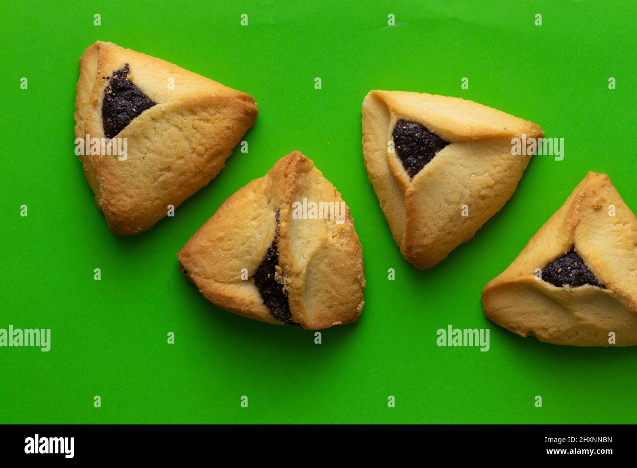 Haman ears - a traditional Jewish dish made from crispy dough. For the ...