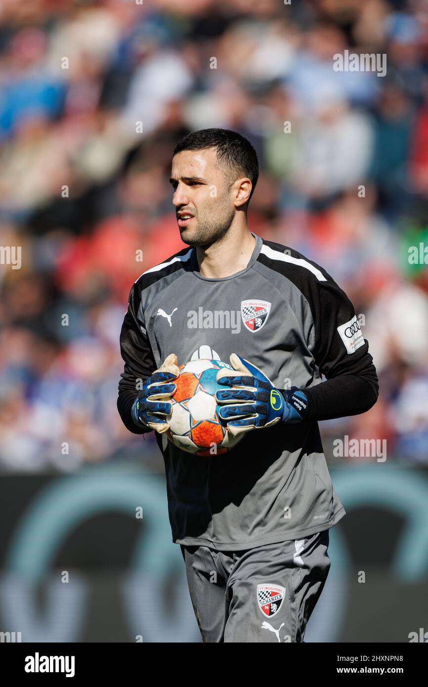 Ingolstadt, Germany. 13th Mar, 2022. Soccer: 2nd Bundesliga, FC ...