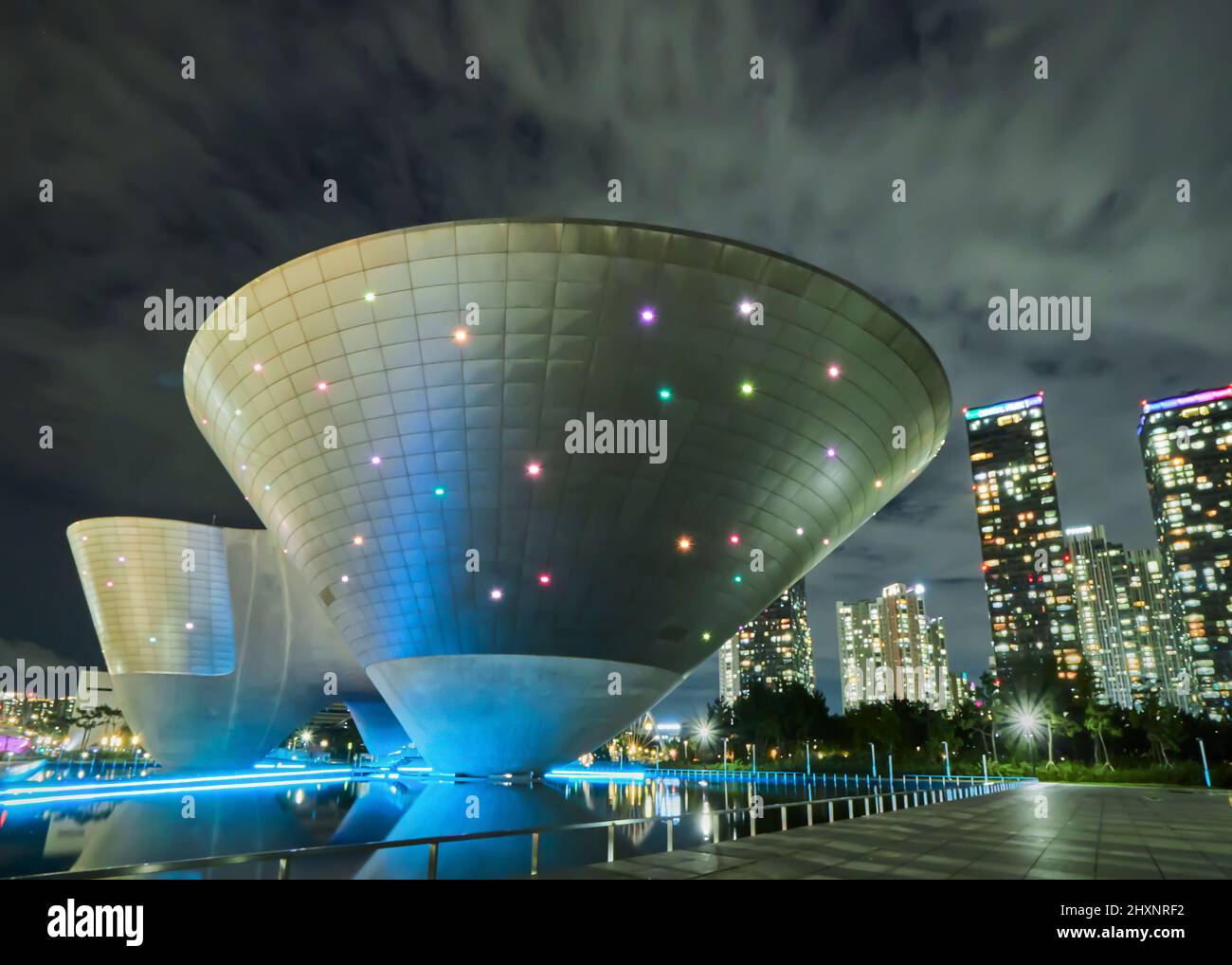 Tri-bowl in Songdo International Business Zone, Incheon, South Korea ...