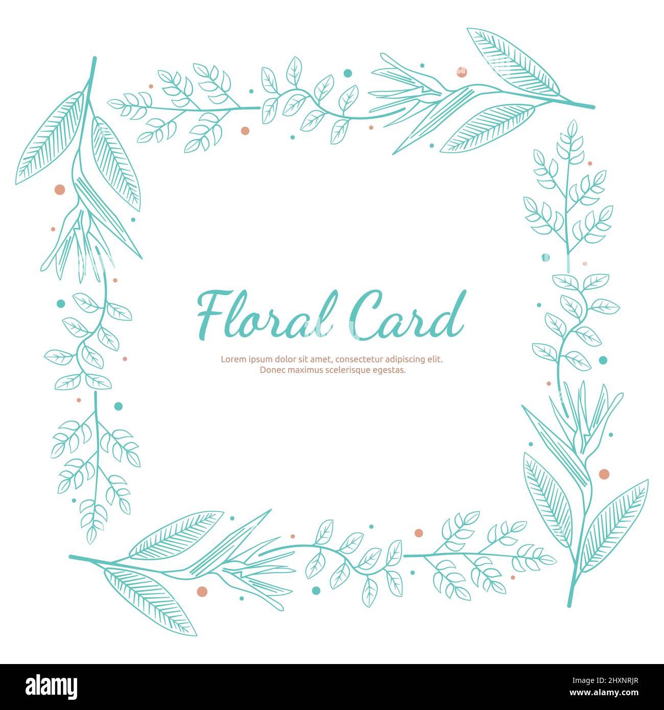 Square frame design Cut Out Stock Images & Pictures - Alamy