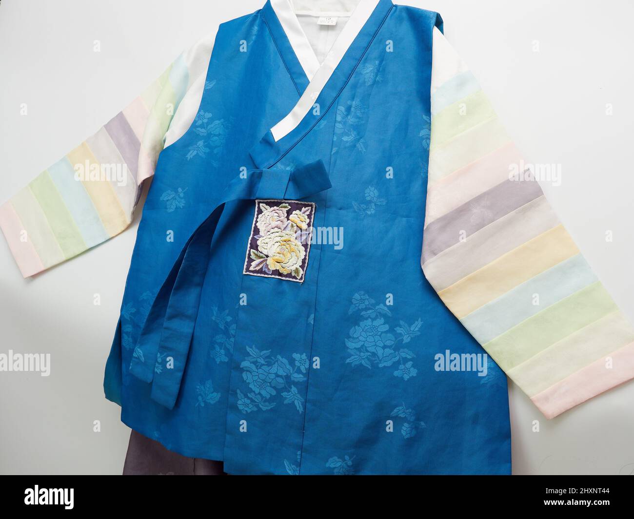Kid's hanbok, Korean traditional costume Stock Photo - Alamy
