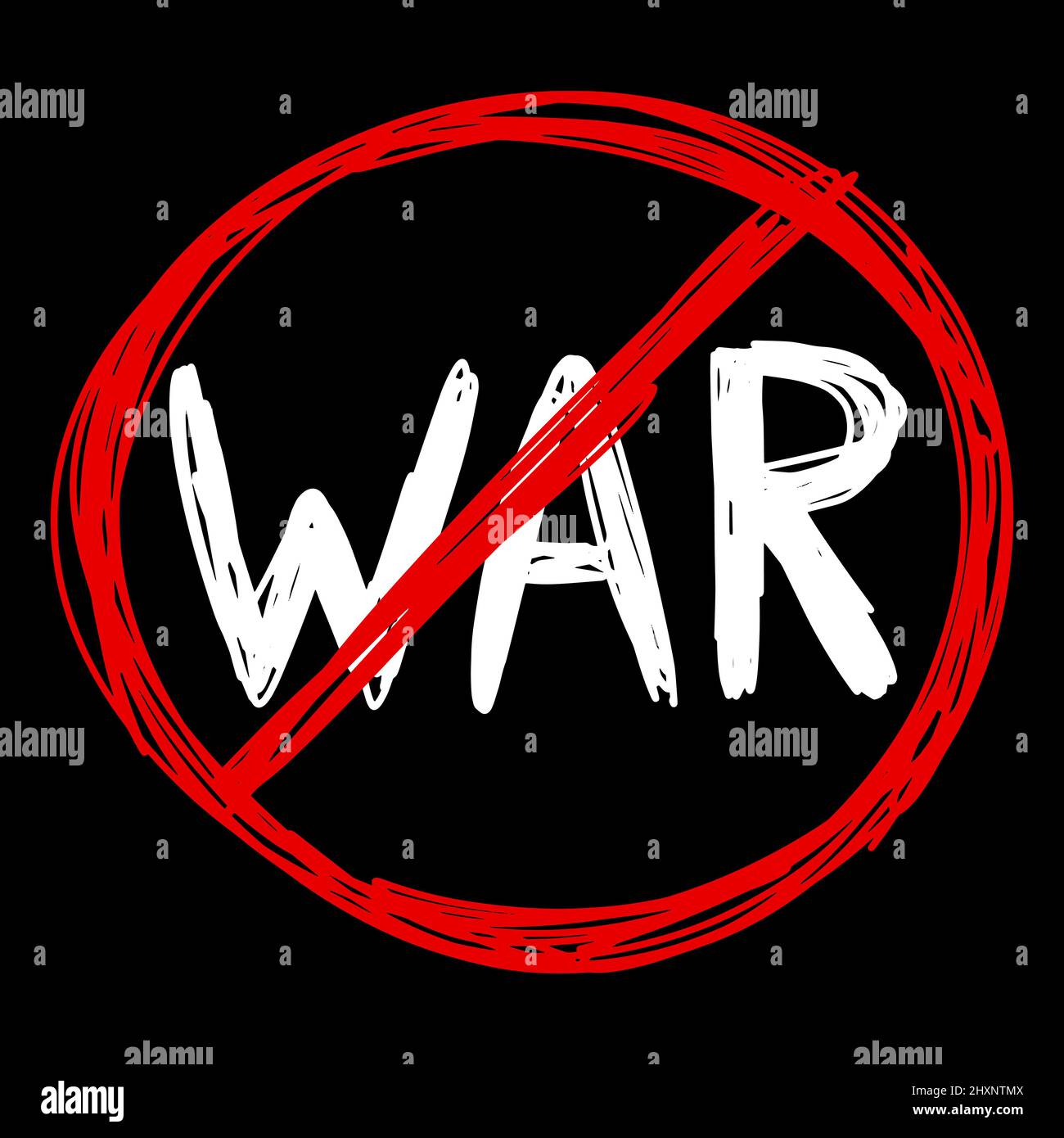 The Word War Crossed Out
