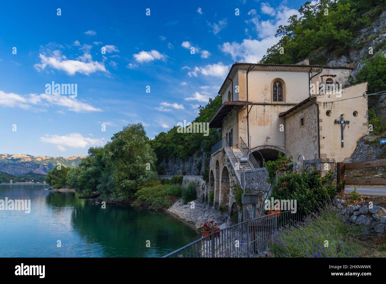 Church of Santa Maria Annunziata, Scanno, Province of L'Aquila, region ...