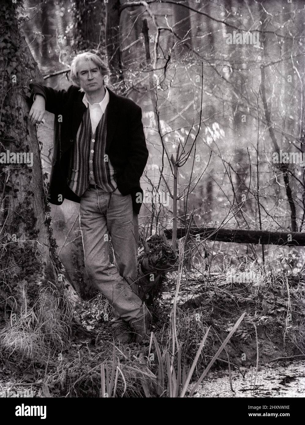 Geoffrey Burgon composer 1994 Stock Photo - Alamy