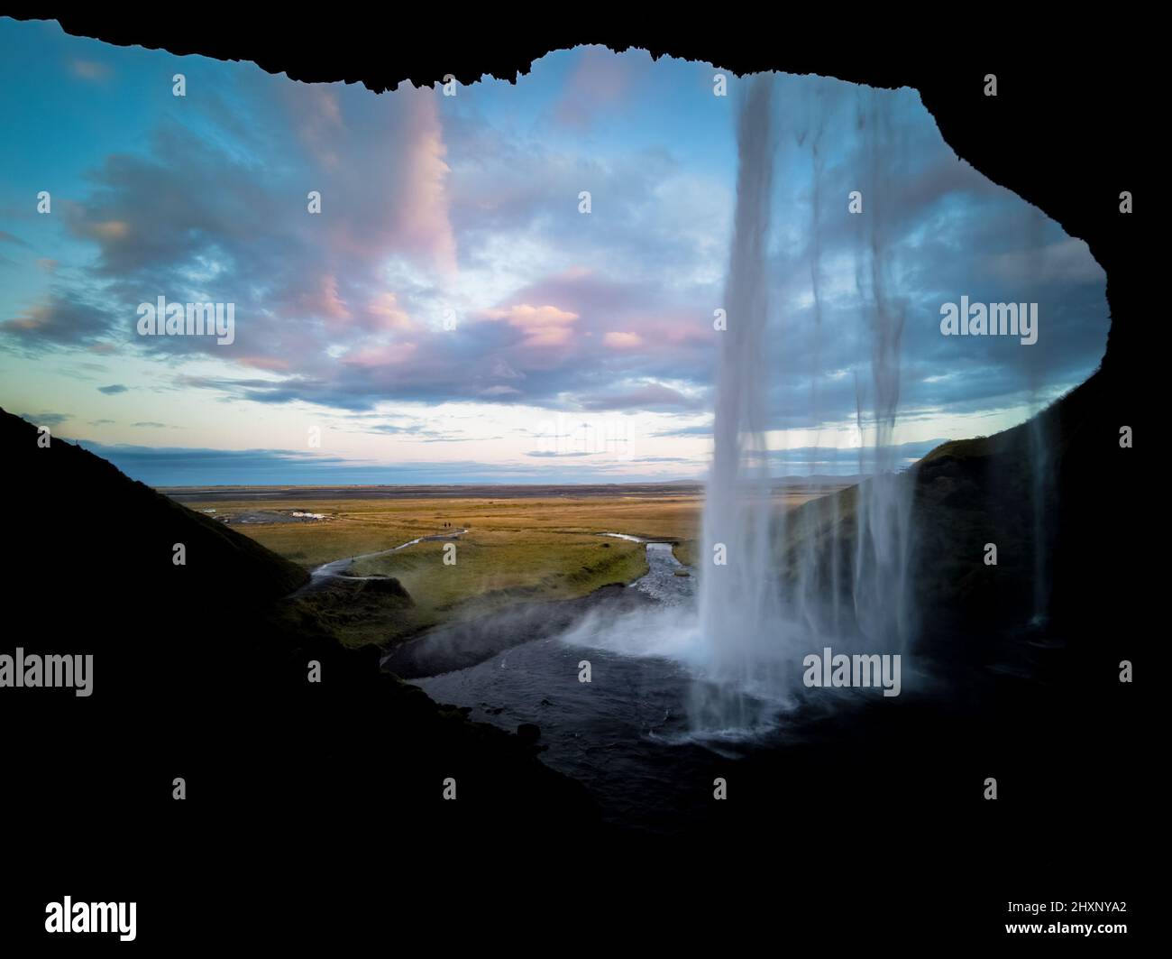 Inside the waterfall hi-res stock photography and images - Alamy