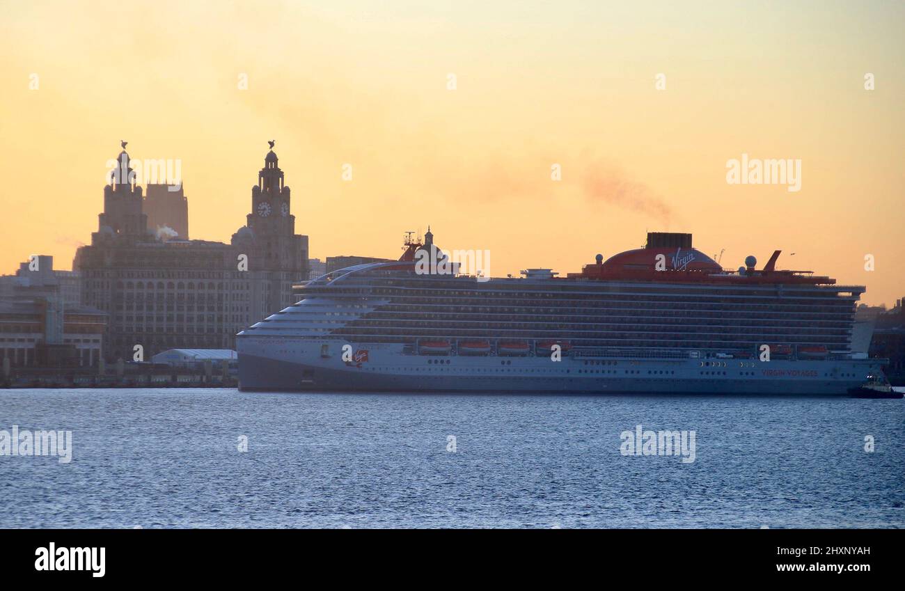 Virgin Voyages Valiant lady Stock Photo - Alamy