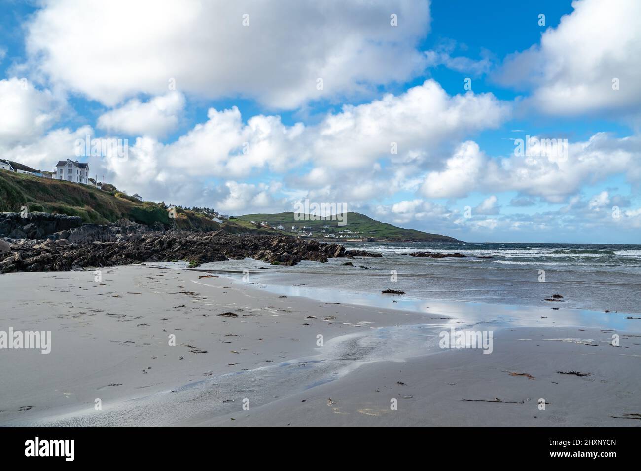 Portnoo in County Donegal, Ireland, seen from Narin beach Stock Photo ...