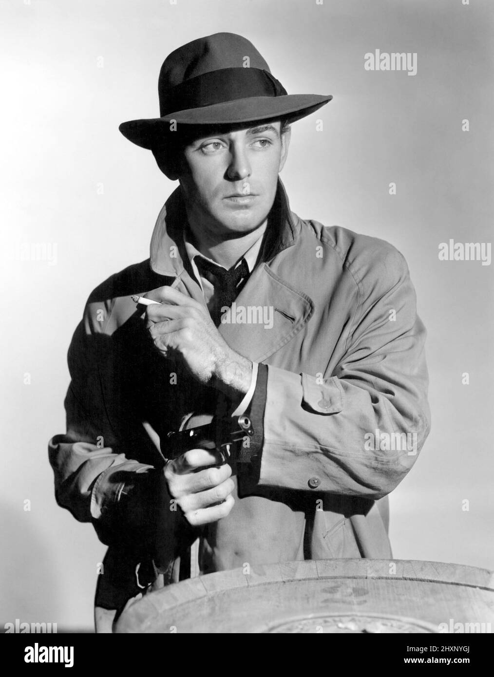 ALAN LADD in THIS GUN FOR HIRE (1942), directed by FRANK TUTTLE. Credit ...