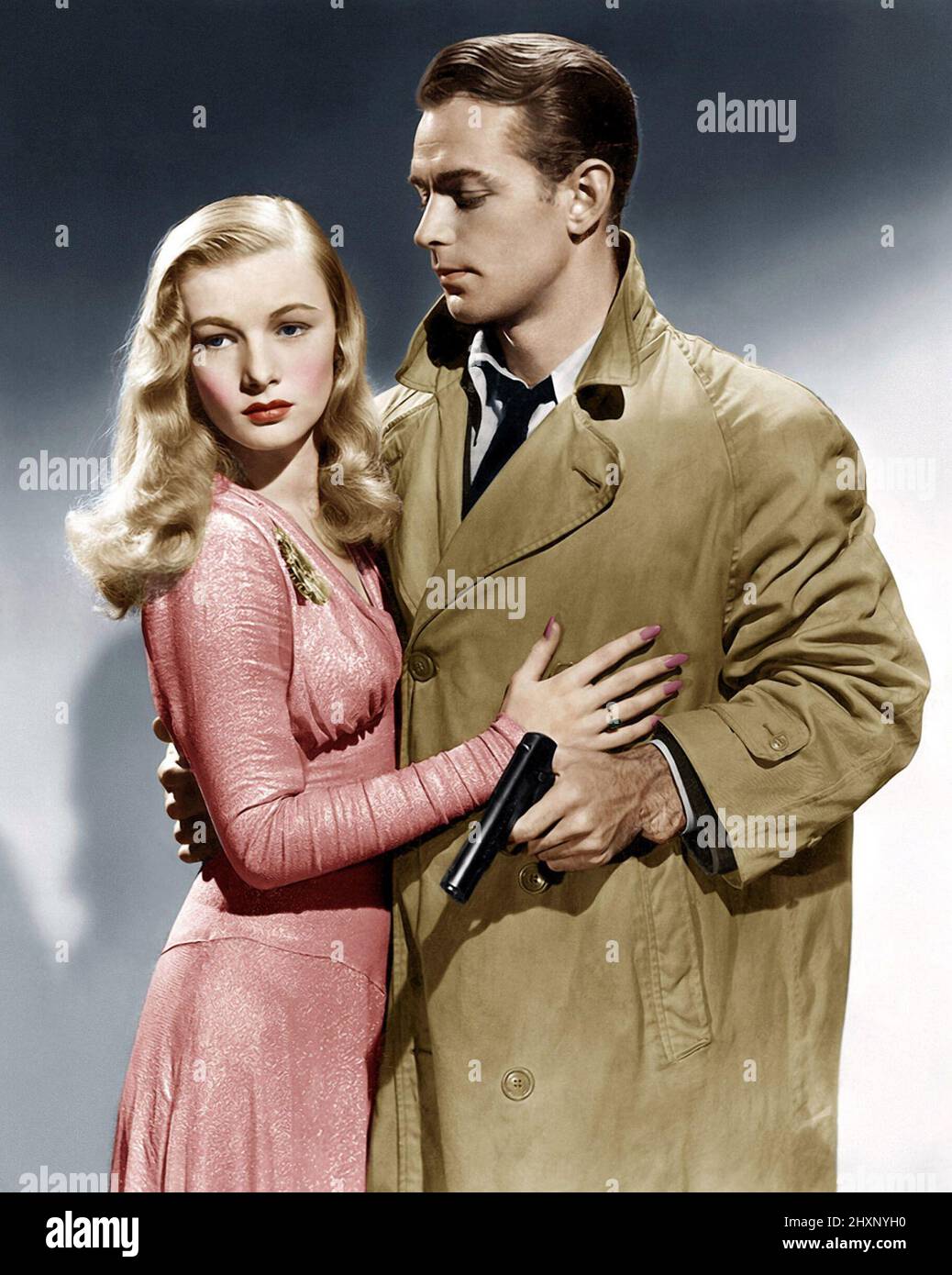 ALAN LADD and VERONICA LAKE in THIS GUN FOR HIRE (1942), directed by FRANK TUTTLE. Credit ...