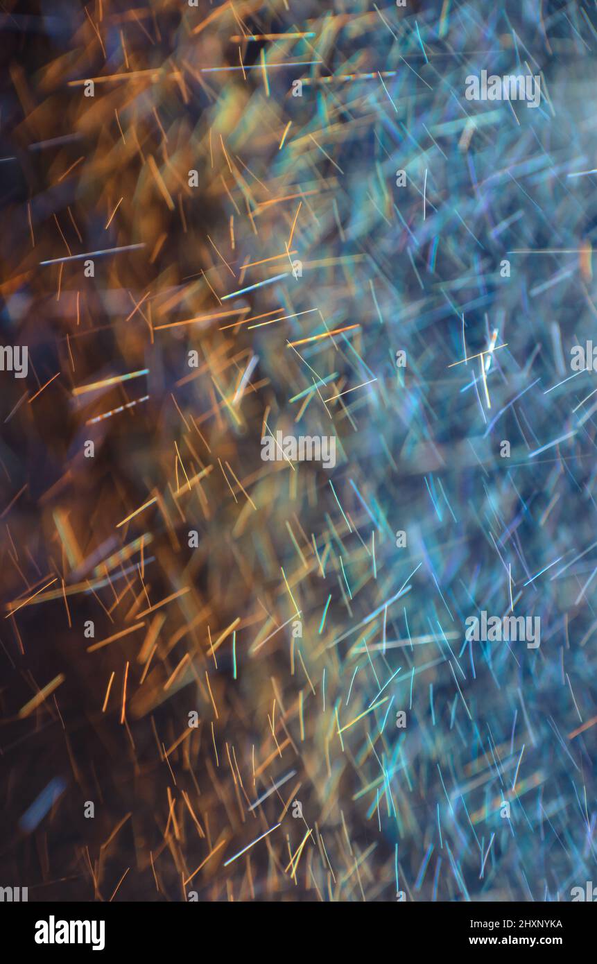 Shiny water drops falling black background hi-res stock photography and ...