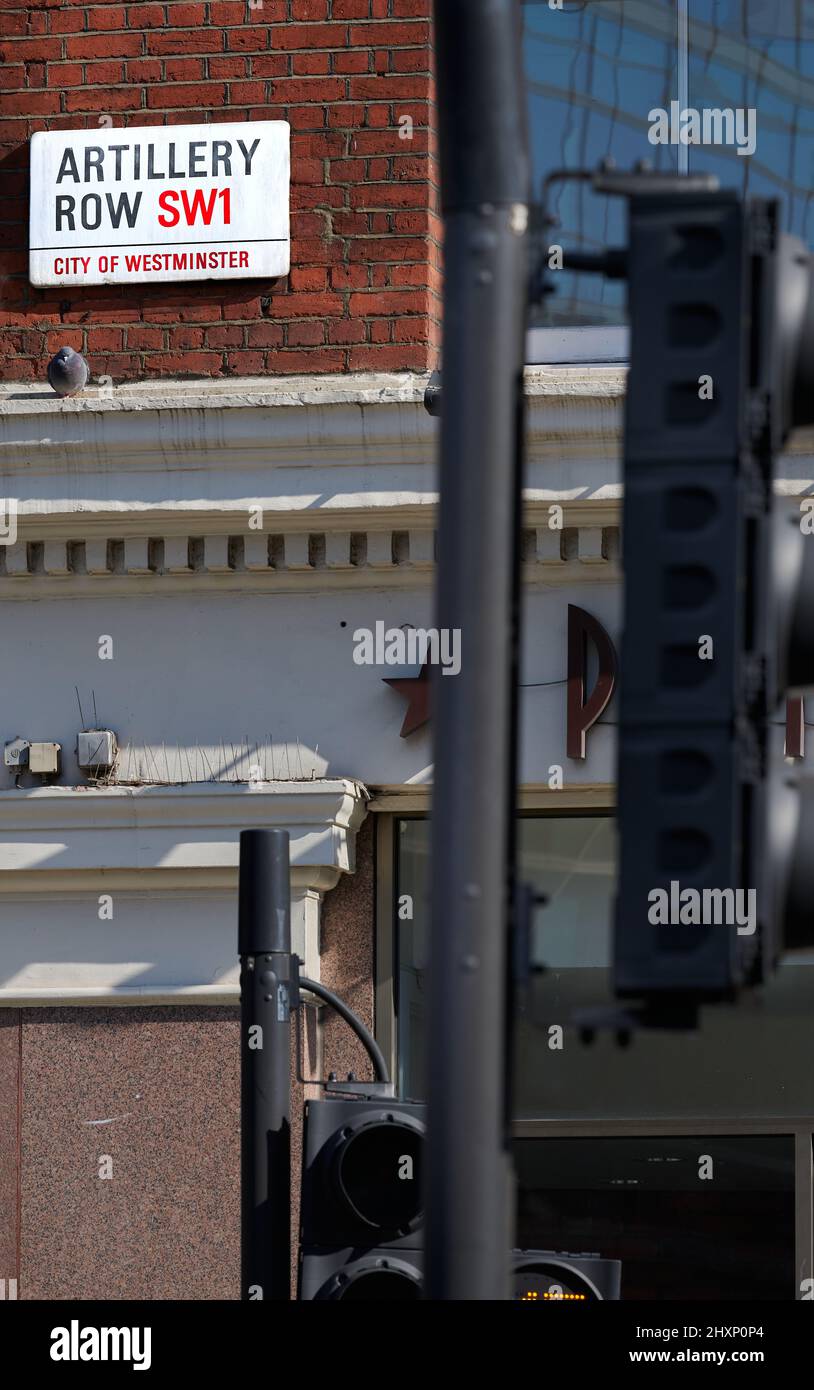 Artillery row westminster hi-res stock photography and images - Alamy