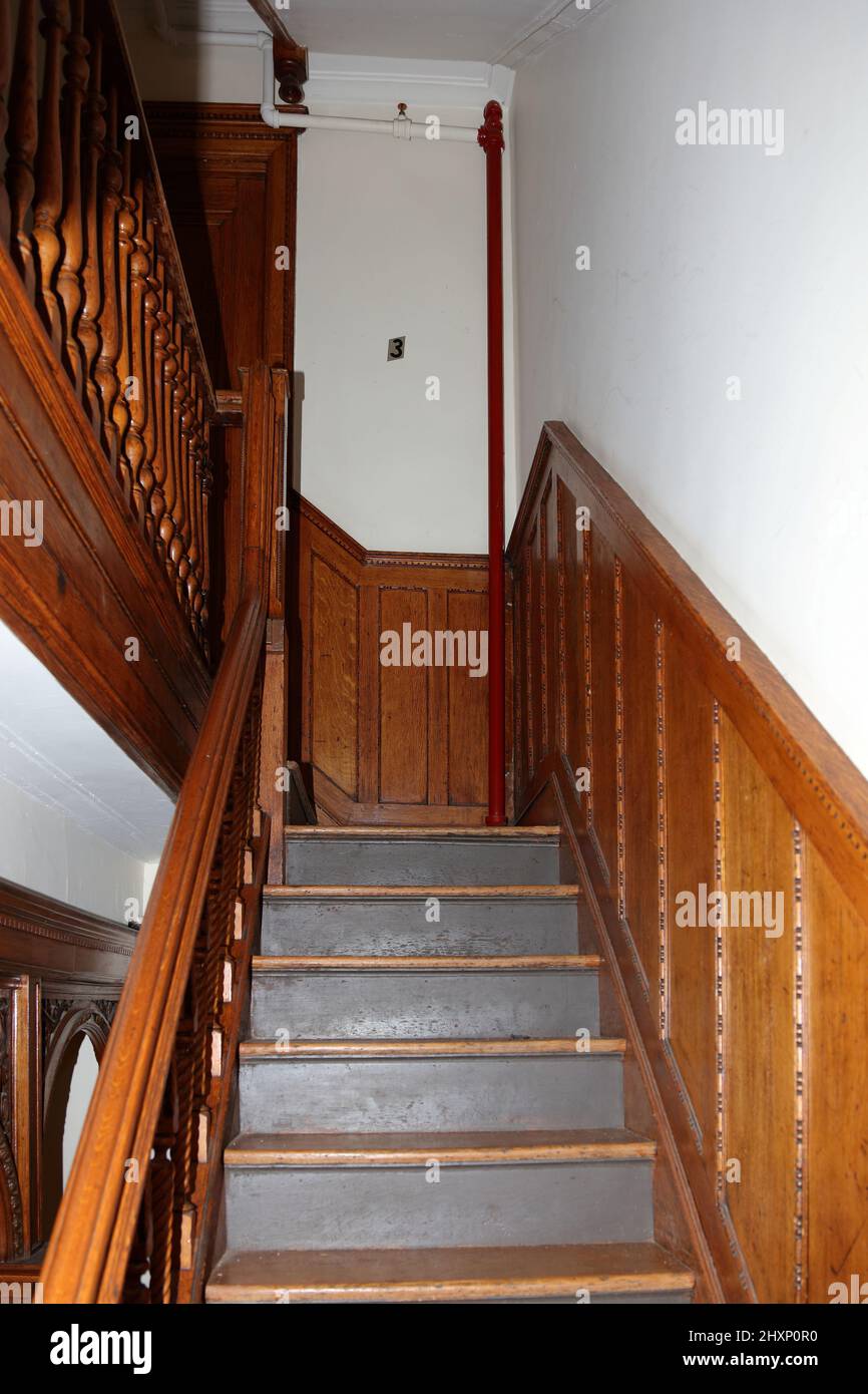 James Dean - Treppe zum Appartement New York / James Dean - Stairs to ...