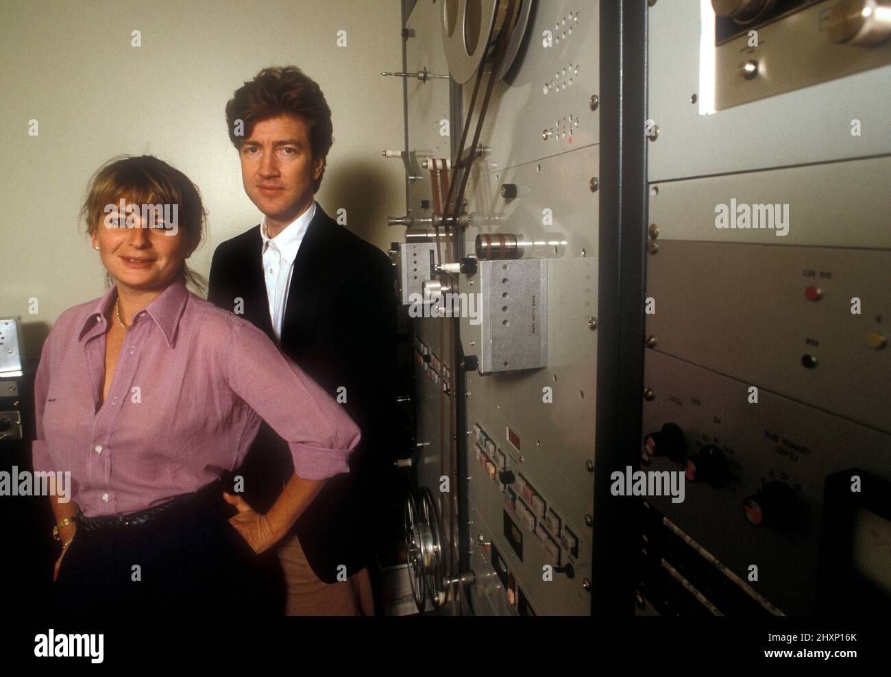 Italian film producer Raffaella de Laurentiis with film director David ...