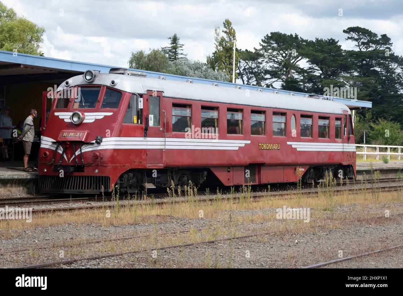 New Zealand Railways RM class Standard Railcar, RM31, "Tokomaru", at ...