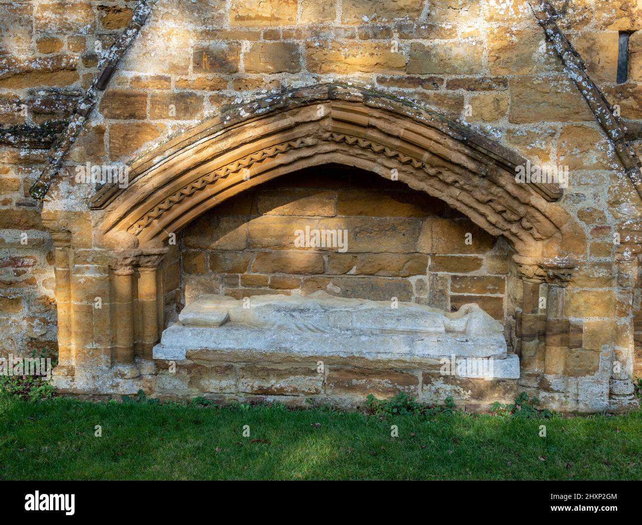 Stone And Wall Niche Arch