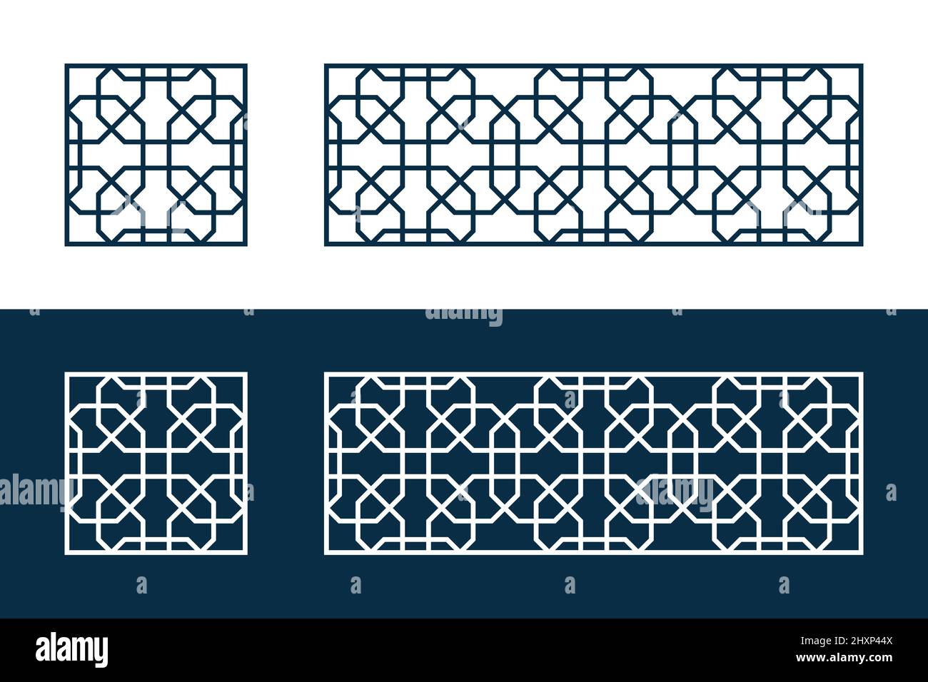 Islamic traditional pattern for decor Ramadan card Stock Vector Image ...
