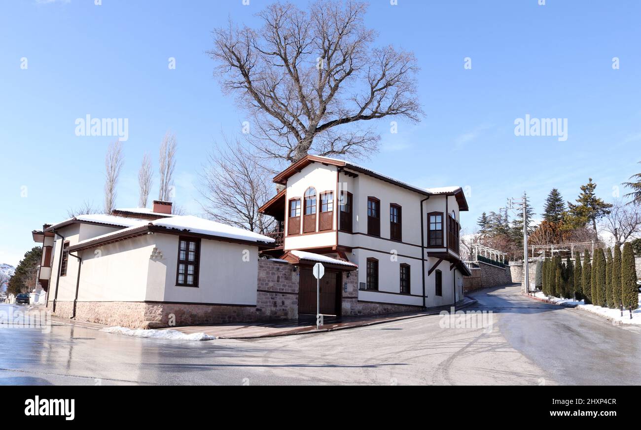 Old historical villa Meram Konya Turkey Stock Photo - Alamy