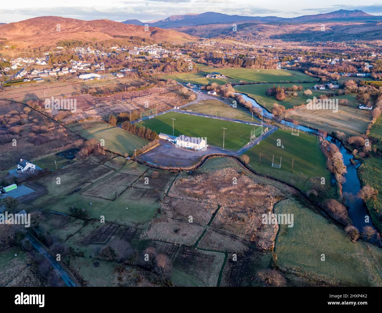 Donegal town aerial hi-res stock photography and images - Alamy