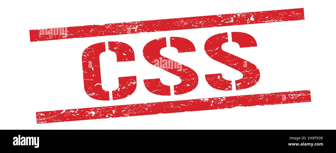 Css stamp hi-res stock photography and images - Alamy