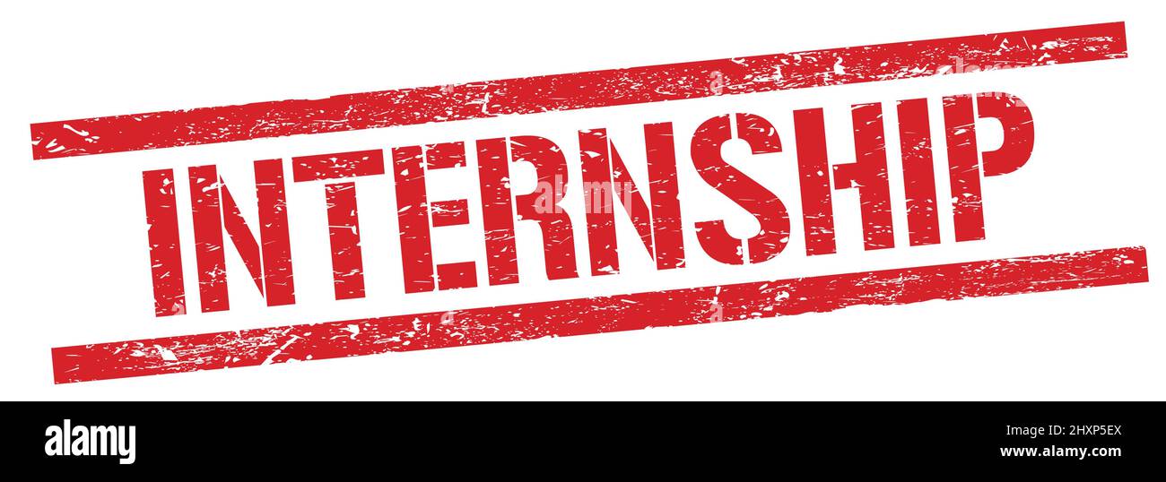 Internship stamp hi-res stock photography and images - Alamy