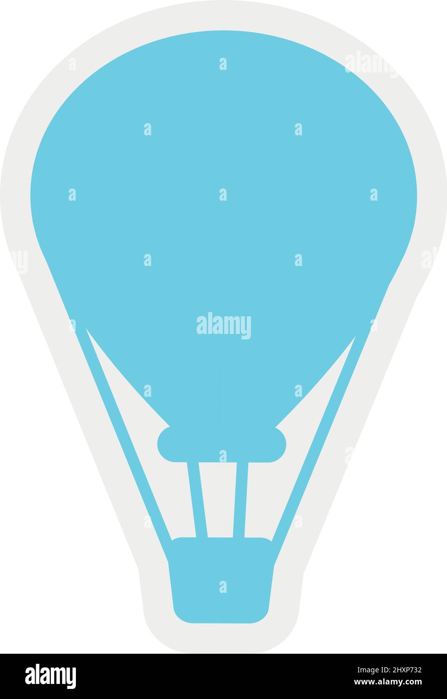 2d hot air balloon hi-res stock photography and images - Alamy