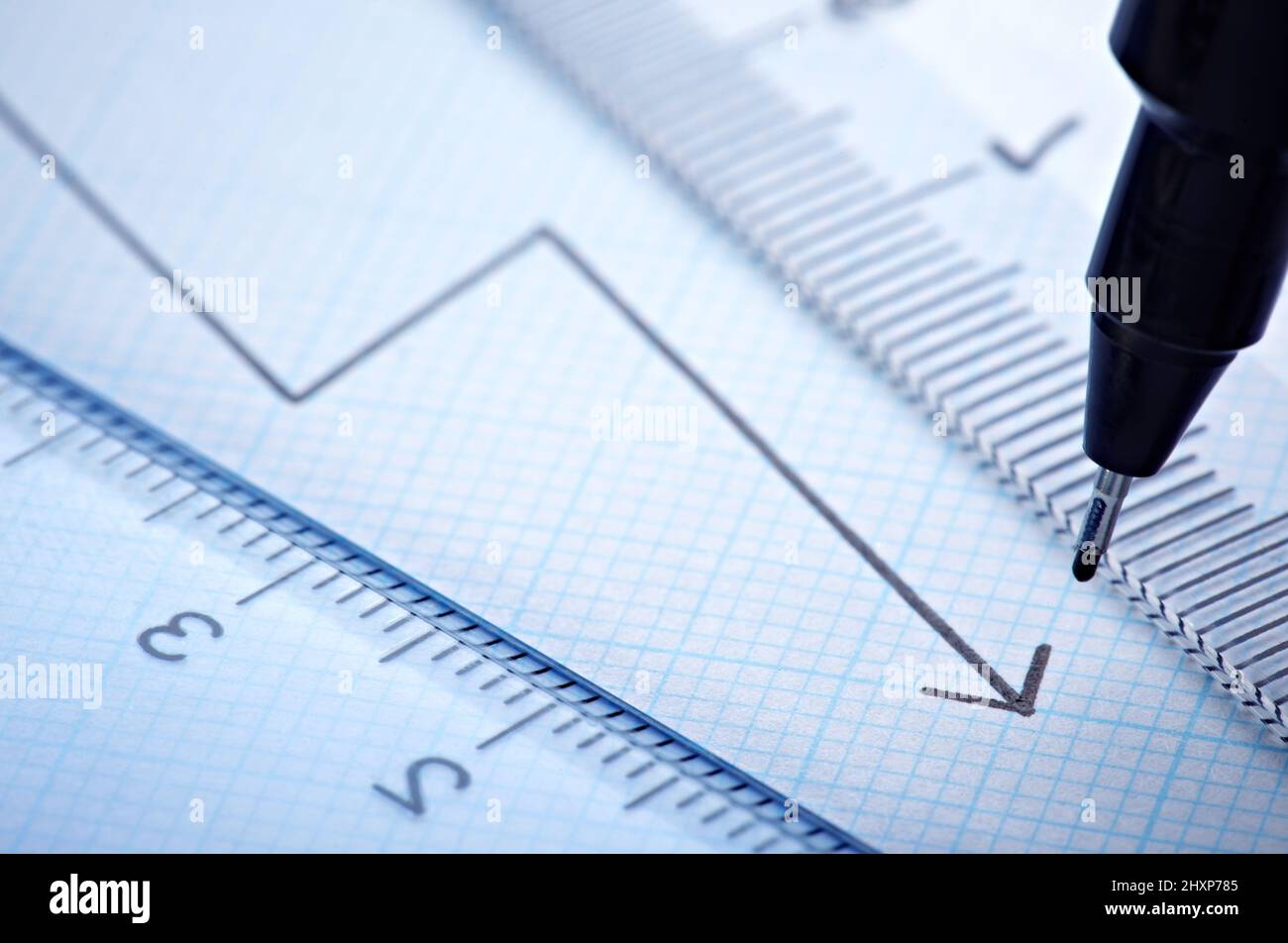 Pencil chart hi-res stock photography and images - Alamy