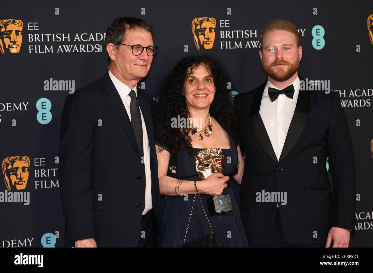 London, UK - 13 Mar 2022. Producer Iain Canning, Producer Tanya ...