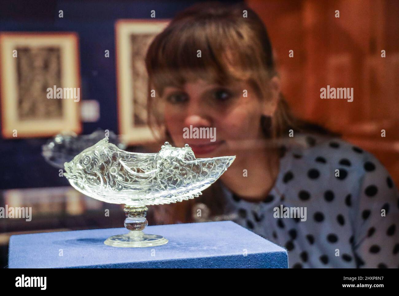 London UK 14 March 2022 Rudolf ii and the Durer renaissance, Fish bowl ...