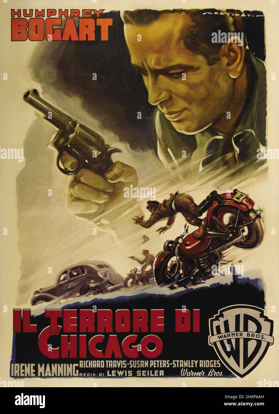 HUMPHREY BOGART in THE BIG SHOT (1942), directed by LEWIS SEILER ...