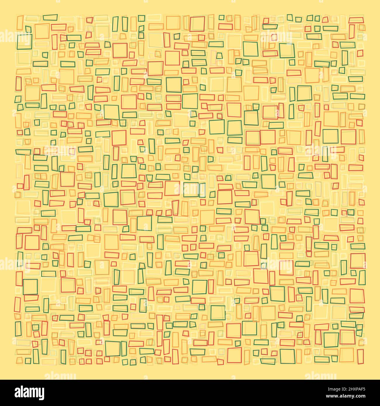 Abstract Offset Quads generative art background art illustration Stock ...