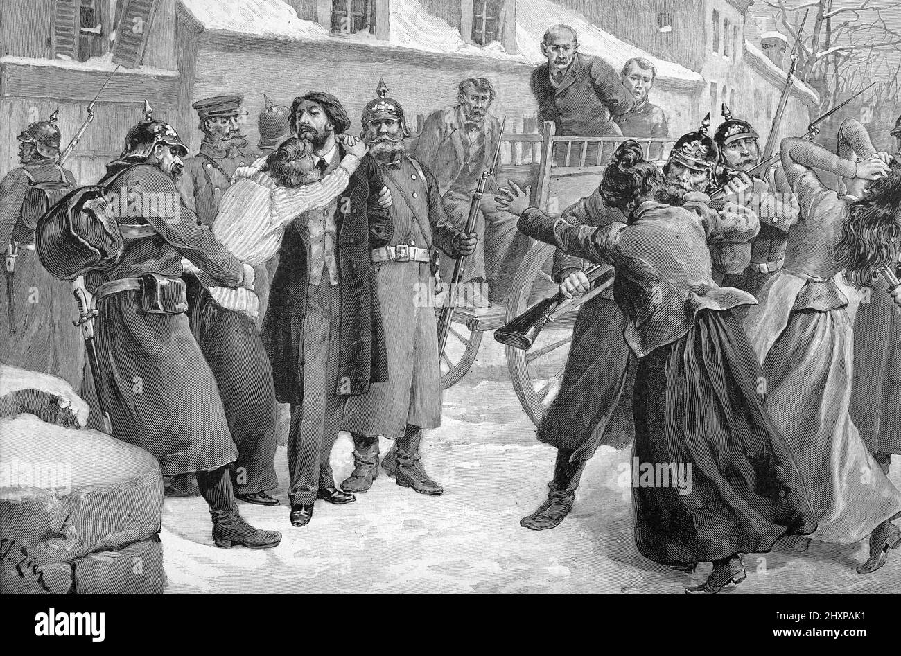 "Pendant l'hiver 1870-1871, trois instituteurs de l'Aisne (Jules ...