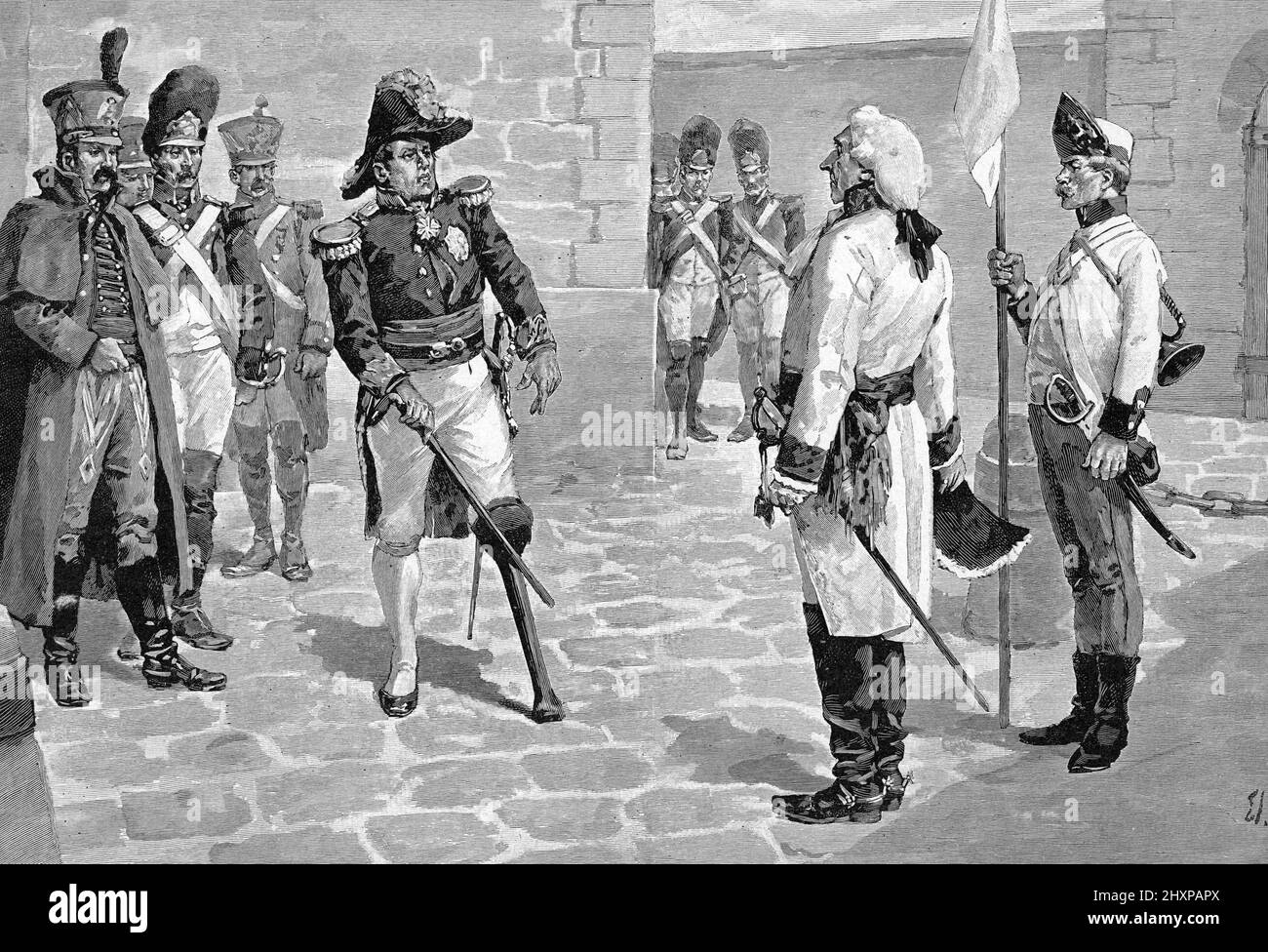 Fort militaire Black and White Stock Photos & Images - Alamy