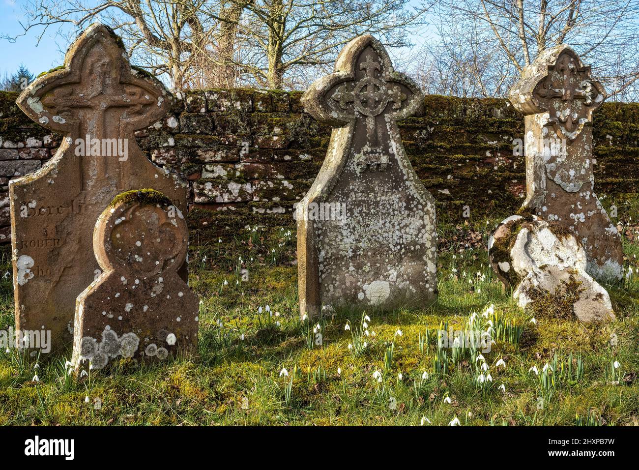 The sad but uplifting natural cycle of life, Addingham Church near to ...