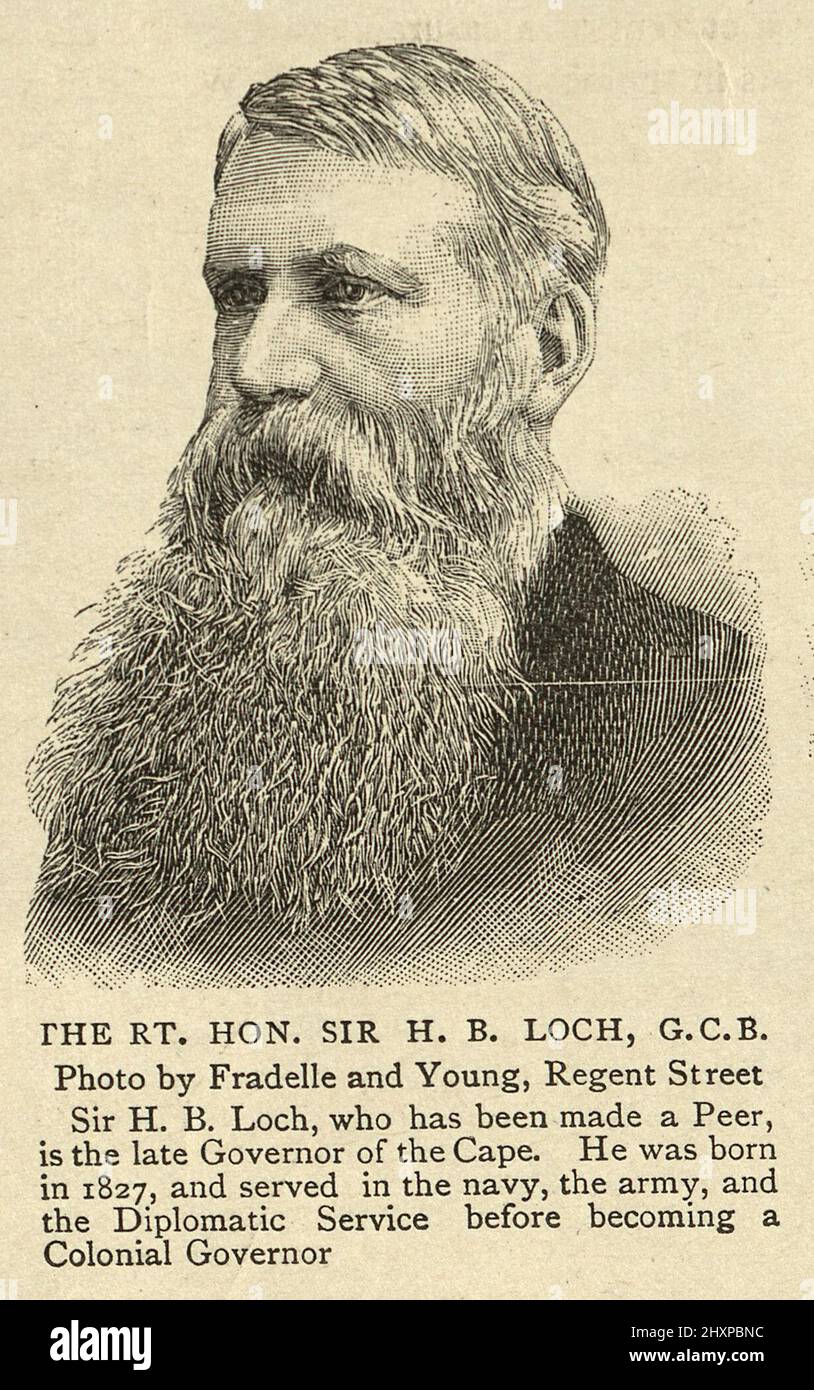 Henry Loch, 1st Baron Loch a Scottish soldier and colonial ...