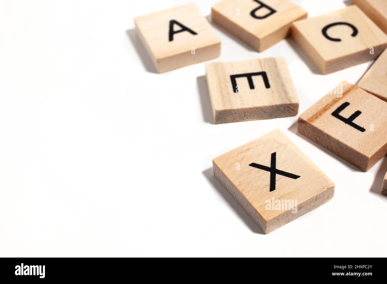 Letter of letters isolated hi-res stock photography and images - Alamy