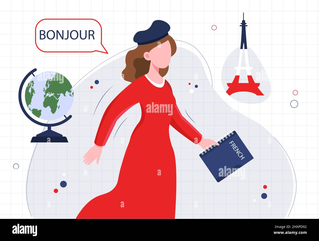 French language book Stock Vector Images - Alamy