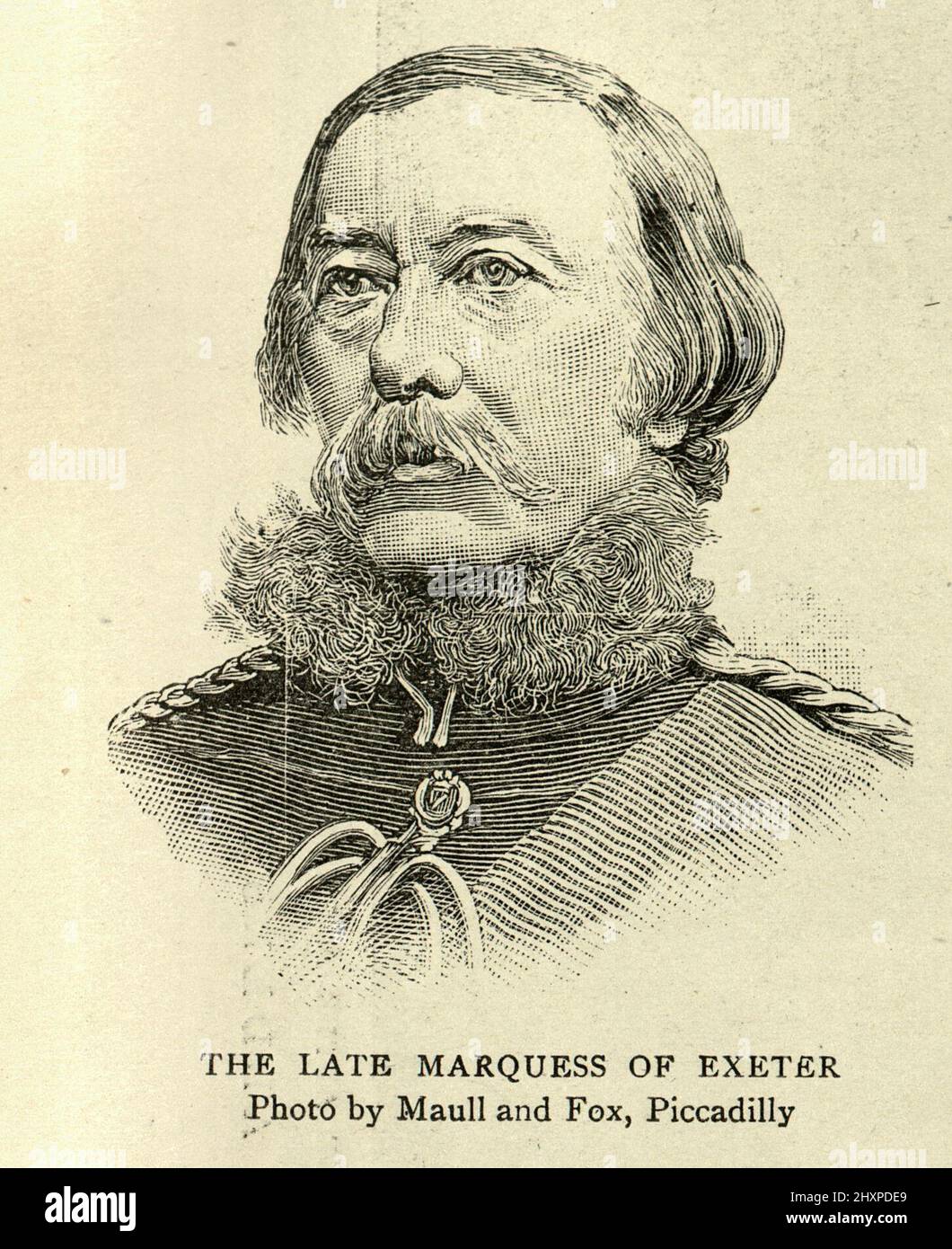 William Cecil, 3rd Marquess of Exeter (30 April 1825 – 14 July 1895 ...